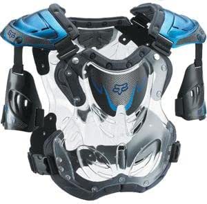 Amazon.com: Fox Racing R3 Roost Deflector - Large/Blue/Chrome : Automotive