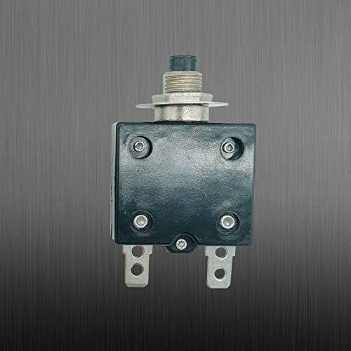 Thermal Circuit Breakers AC 125/250V Push Button Manual Reset Overload ...