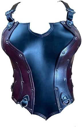 Amazon.com: NauticalMart Female Leather Warrior Corset - Perfect for ...