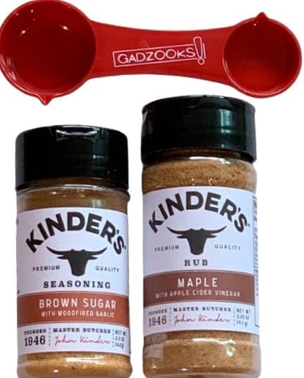 Amazon.com : Kinder's Maple Rub with Apple Cider Vinegar (3.25 oz ...