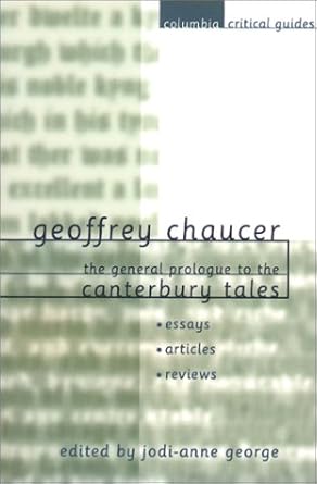 Amazon.com: Geoffrey Chaucer: The General Prologue to the Canterbury ...