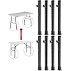 Amazon.com: Herbert-fty 8-Pack Folding Table risers for Folding Tables ...