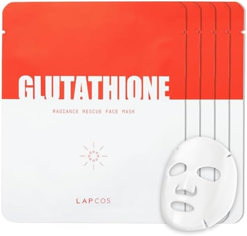 Amazon.com: LAPCOS Glutathione Radiance Rescue Mask - Korean Skin Care ...