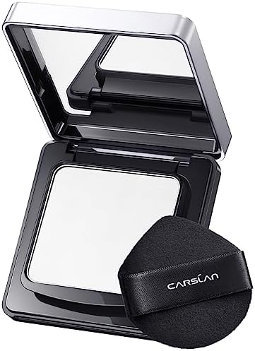 Amazon.com : CARSLAN Waterproof Face Pressed Powder Compact, 24H ...
