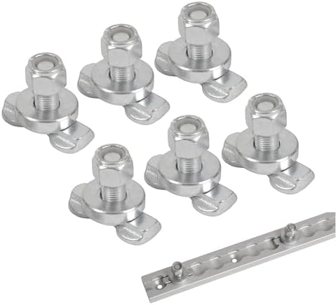 Oldbones L-Track Double Lug Threaded Stud Fitting, L Track Rail Tie ...
