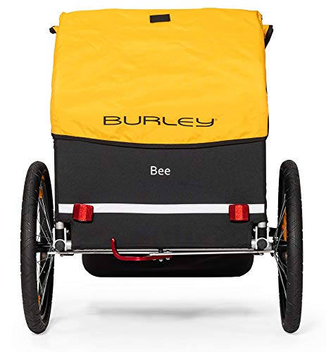 Burley Bee 2 Seat Children's Bicycle Trailer in Yellow - GADGETS 4 BIKES