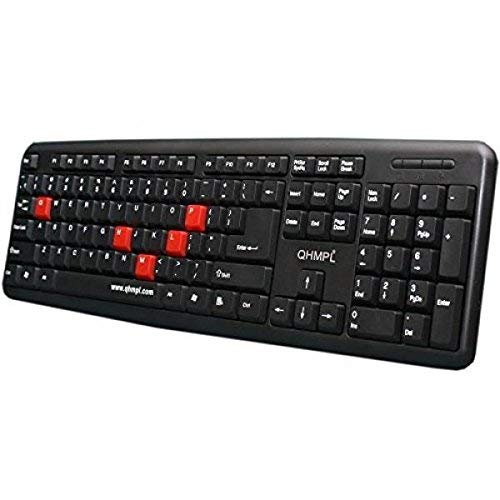 (Refurbished) Quantum QHMPL PS2 Keyboard (Black) : Amazon.in: Computers ...