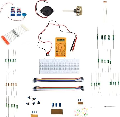 Electronic Project & Circuit Learning Kit with Guide Materilal | Suits ...
