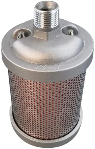 Amazon.com: X05 Air Compressor Muffler 1/2" NPT Male,Single Chamber 145 ...
