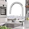 GROHE Minta Pull-Out Kitchen Faucet with Sprayer in Chrome
