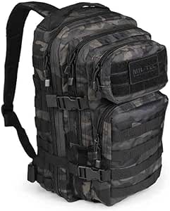 Amazon.com: Mil-Tec US Assault Pack Daypack, Tactical Military Backpack ...