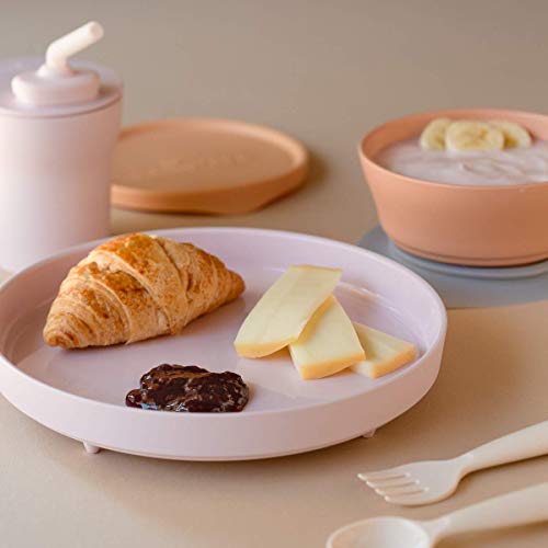 Miniware Little Foodie Set with Cereal Bowl, Sandwich Plate, My First ...