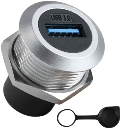 Wonvify USB 3.0 per Presa a Pannello, Incorporato Filettato Fissaggio ...