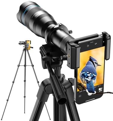 Amazon.com: APEXEL 60x Telephoto Lens for iPhone, Magnification Phone ...