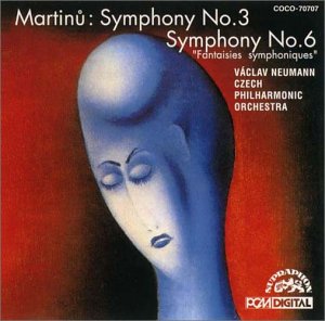 NEUMANN & CZECH PO - MARTINU:SYM NO.3 & NO.6 SYMPHONIC FANTASY - Amazon ...