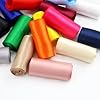 Amazon.com: 3 Inch Wide Solid Color Double Sided Polyester Satin Ribbon ...