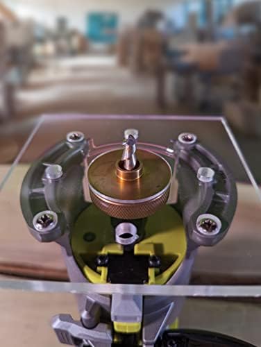 1/4" thick plexiglass base plate for Ryobi one+ PCL424B and Rigid ...