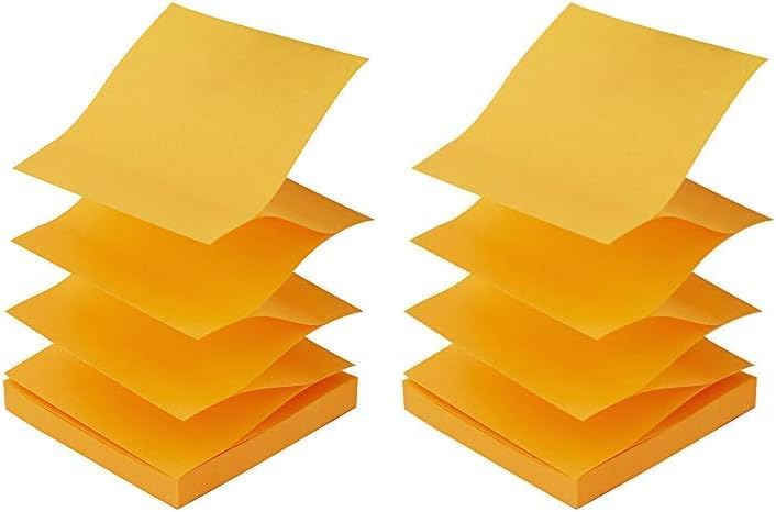 D.RECT | Zig-Zag Z-Notes Sticky Notes | Repositionable Memo Notes | 76 ...