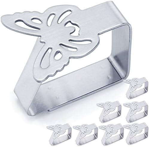 Amazon.com: CUNGLIN Table Cloth Holder Clips 10 Pack, Leaf Shape Picnic ...