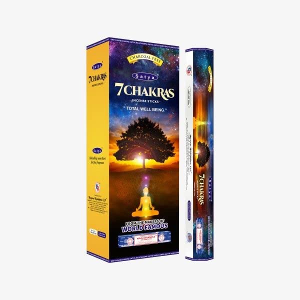 7 Chakras Incense Sticks (Pack of 6) : Amazon.in: Home & Kitchen