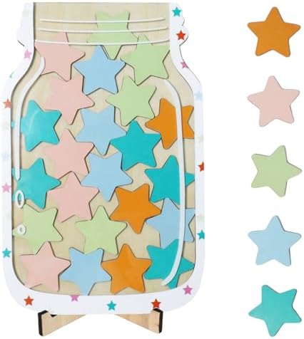 Reward Jar with Star Tokens, Reward Charts for Children Behaviour Potty ...