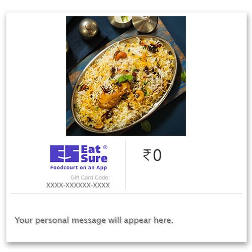 EatSure - Flat 7% off - Redeemable Online : Amazon.in: Gift Cards
