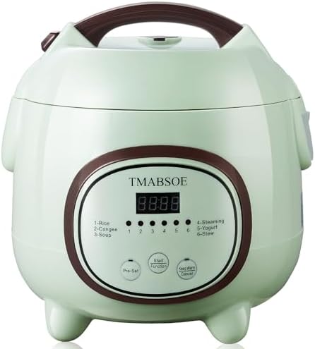 Amazon.com: MOOSUM Multi Mini Rice Cooker 4-cups Uncooked (8-cups ...
