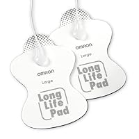 OMRON Long Life Pads for OMRON TENS Unit (PMLLPAD-L) - Large Pads for ...