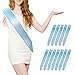 Amazon.com: 12 Pcs Sash Blank Satin Sash Party Decorations Plain Sash ...