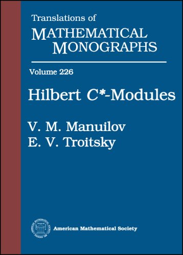 Amazon.com: Hilbert $C^*$-Modules (Translations of Mathematical Monographs, 226): 9780821838105 ...