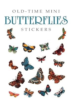 Decorative Butterflies Stickers (Dover Little Activity Books: Insects ...