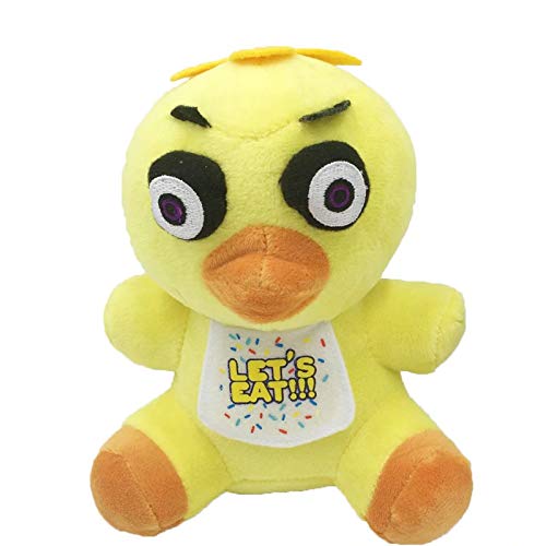 7'' FNAF Chica Plush Toys, Freddy Plush | Five Nights Freddy's Plush ...
