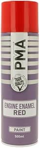 PMA Engine Enamel Red Paint 500ML - Very High Temperature and High ...