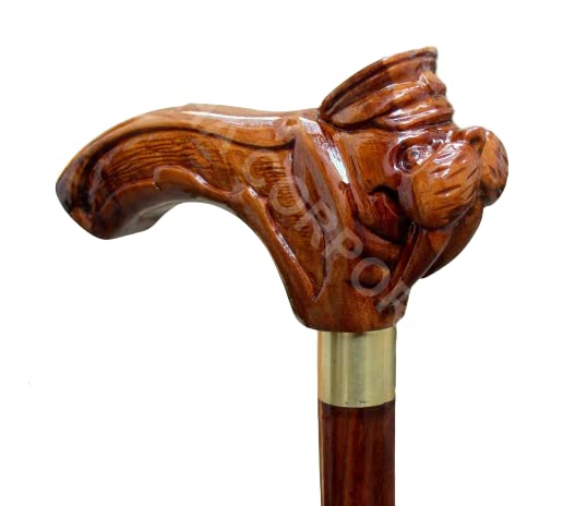 Amazon.com: Rare Antique Cane Walking Stick Relaxing Beautiful Seal ...