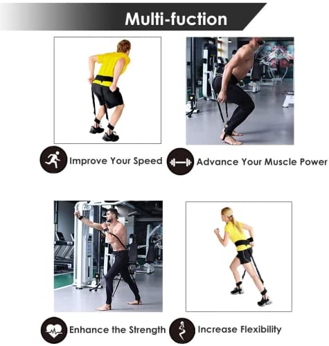 Snapklik.com : Vertical Jump Trainer Equipment Leg Strength Resistance ...