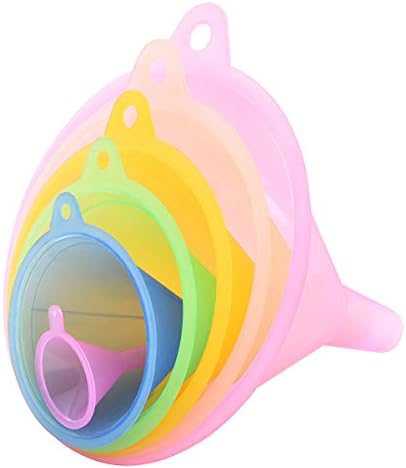 Amazon.com: Funnels Variety Set of 5 Mini, Small to Larg Plastic Funnel ...