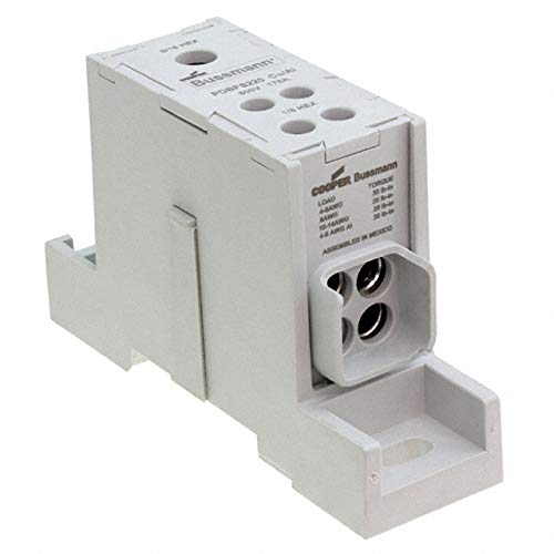 Eaton Bussmann Terminal Block, Power Distribution, 1Pos - PDBFS220 ...