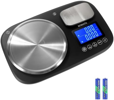 Amazon.com: NUTRI FIT Food Scale - 3 in 1 Digital Kitchen Scale, Weight ...