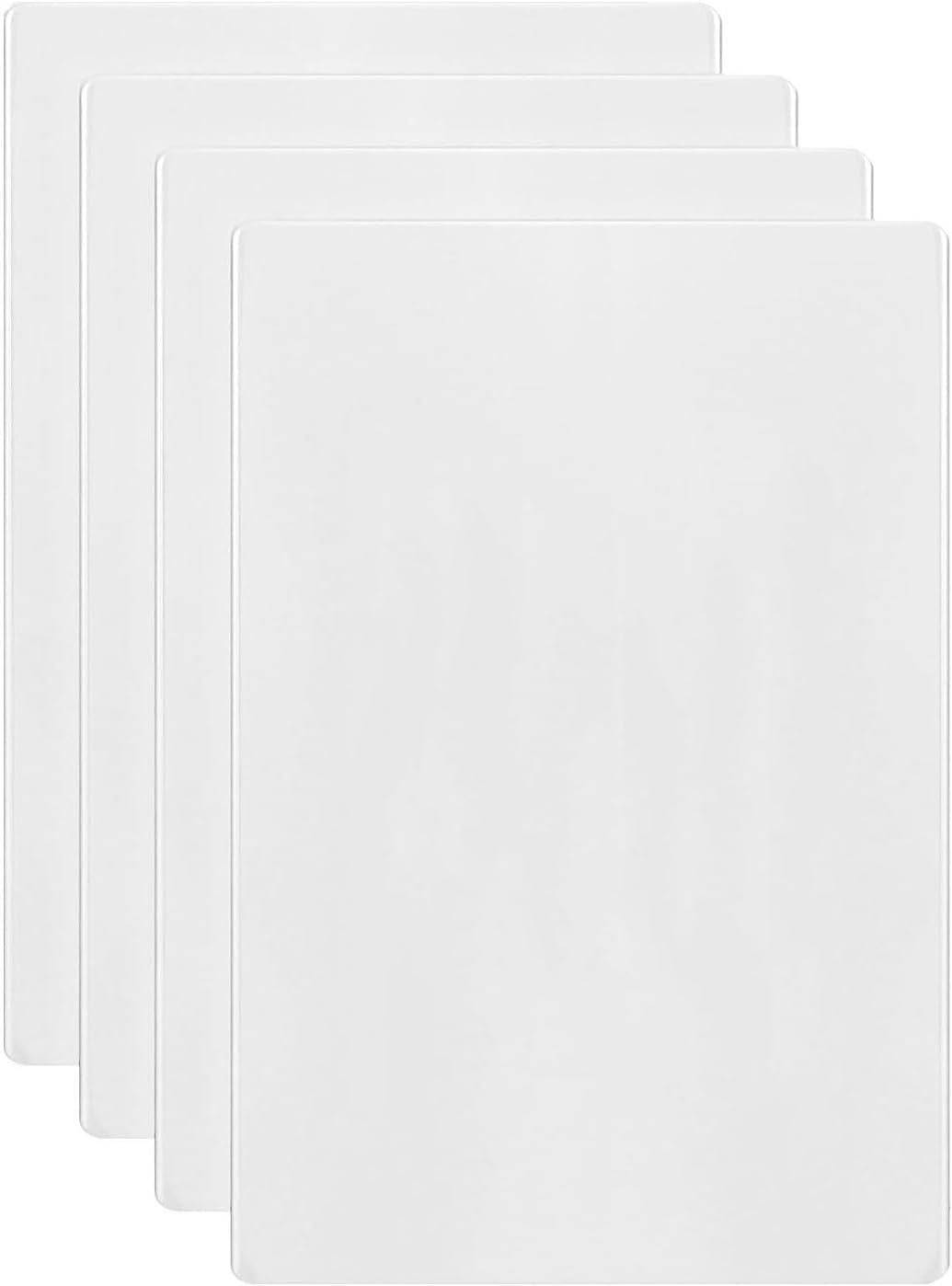 Frienda 10 Pcs Self Adhesive Rubber Wall Outlet Cover Plate Standard ...