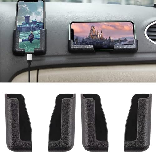 Defrko 2Pair Multifunctional Mobile Phone Bracket, Self Adhesive ...