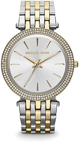 Michael Kors MK3215 Darci Uhr Damenuhr Edelstahl Bicolor 50m Analog ...
