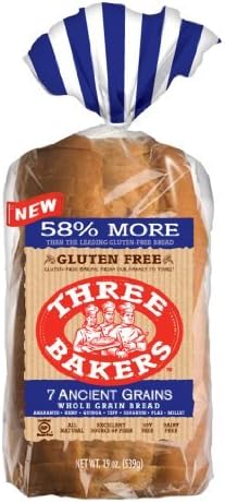 Amazon.com: Three Bakers 7 Ancient Grain Bread, 17 Ounce - 6 per case.