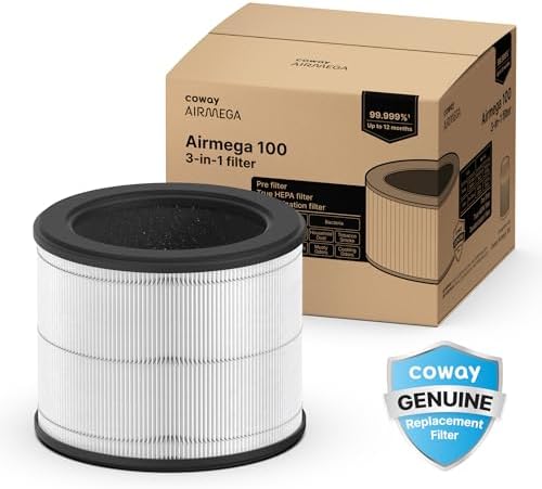 Amazon.com: Coway Airmega 100 Air Purifier Replacement Filter Set, True ...