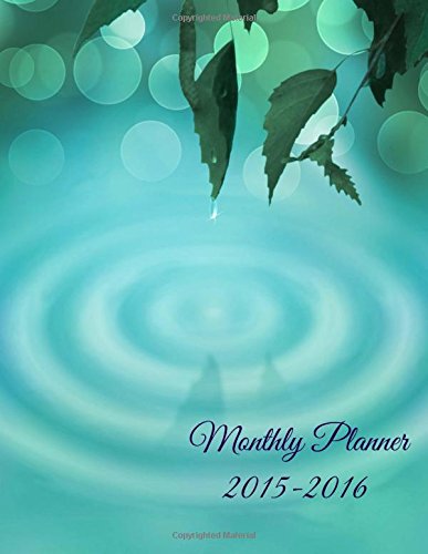 Amazon.com: Monthly Planner (Simple and Elegant Monthly Planners ...