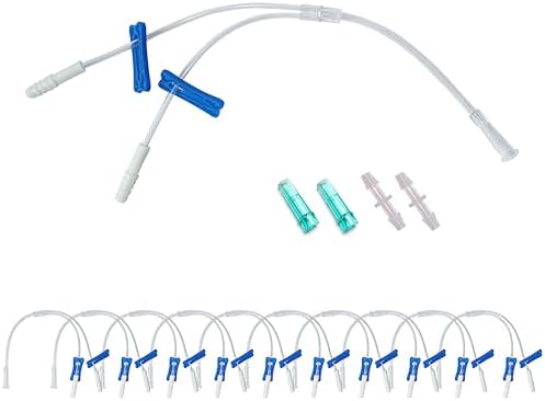 Amazon.com: 10 Pcs for Oxygen Tubes, 3 Ways Oxygen Tubing with Valve ...