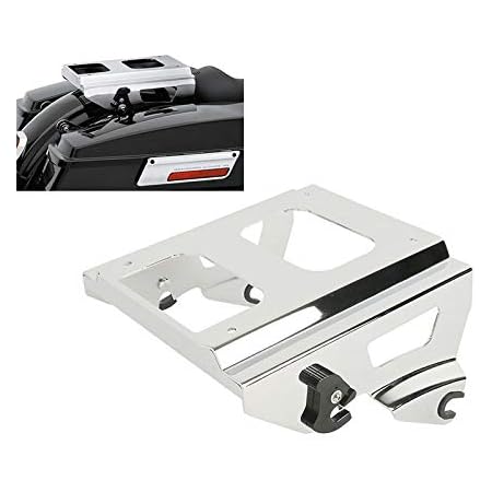 Amazon.com: Detachable Solo Style Tour Pack Mounting Rack for 2009-up ...