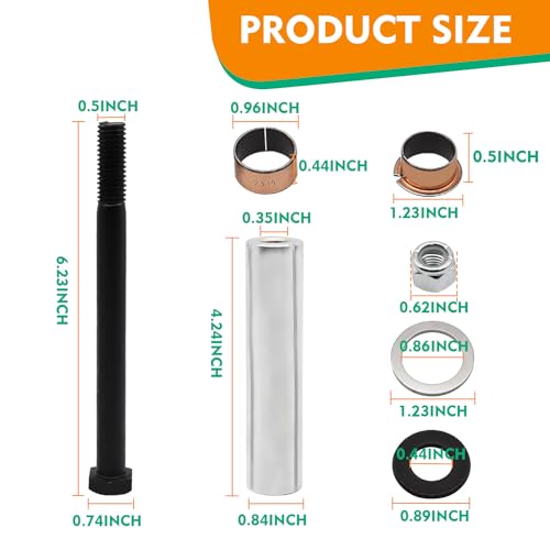 Snapklik.com : CLUBRALLY EZGO TXT/PDS Golf Cart Bushing Spindle King ...