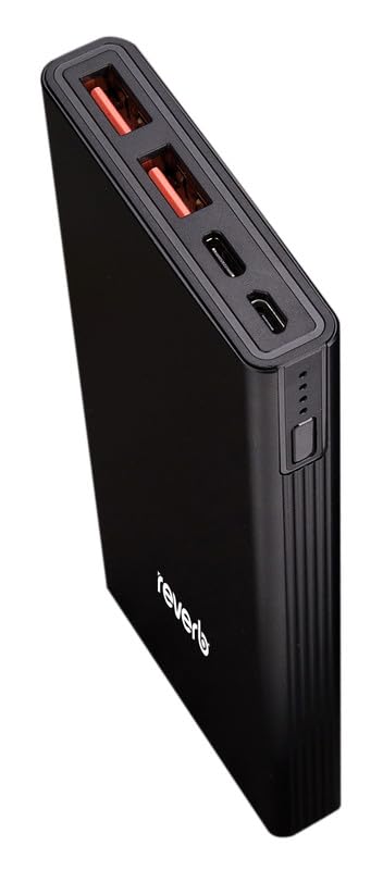 Reverb PB150 10,000 mAh 22.5W Metal Power Bank, Fast Charging, Triple ...