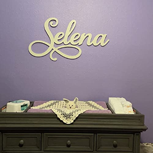 Amazon.com: Urbalabs Custom Wood Name Sign Letters Nursery Name Sign ...