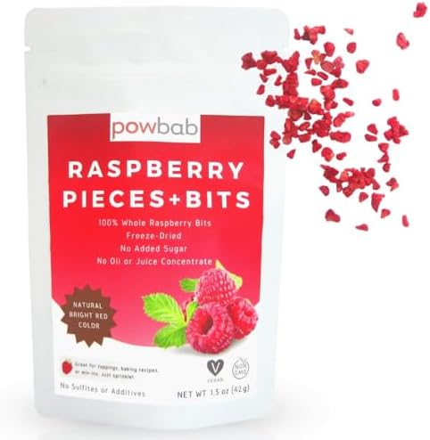 Amazon.com: Super Garden Freeze Dried Raspberries | Organic | Crunchy ...